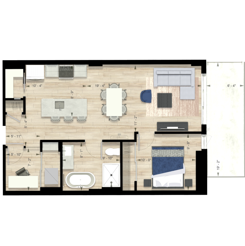 740 Vert Mezzanine